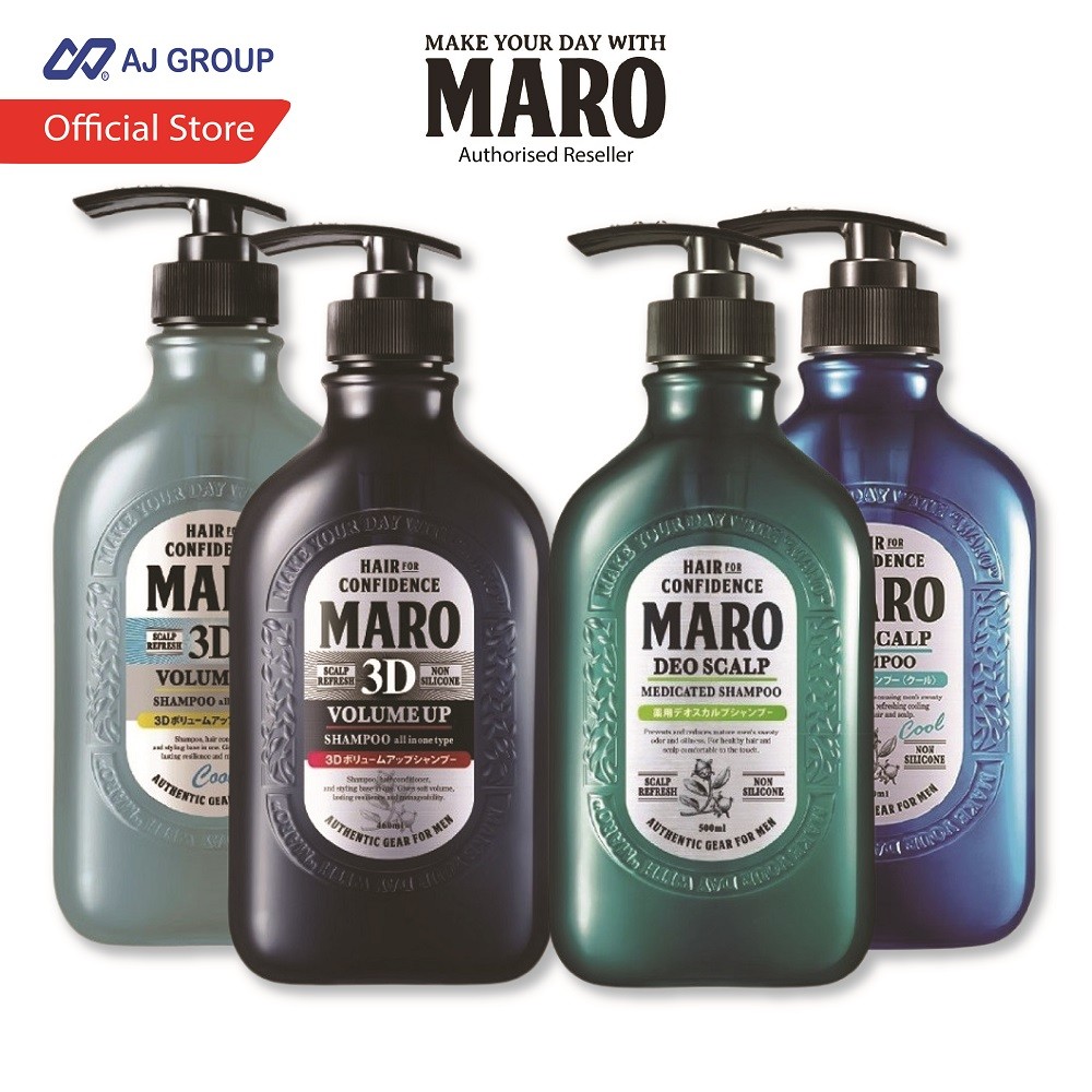 Maro Shampoo (400ml/480ml) | Shopee Malaysia
