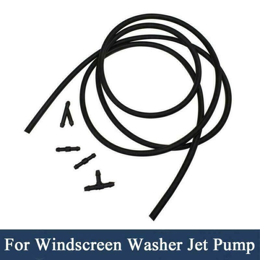 [LLMA] 1M Car Windshield Wiper Washer Jet Tube Pipe+Hose Connectors T ...
