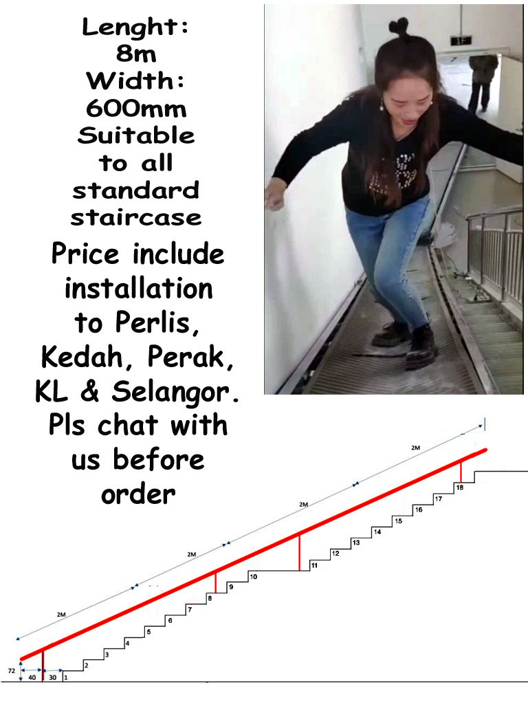 Staircase Conveyor For Loading & Unloading | Shopee Malaysia