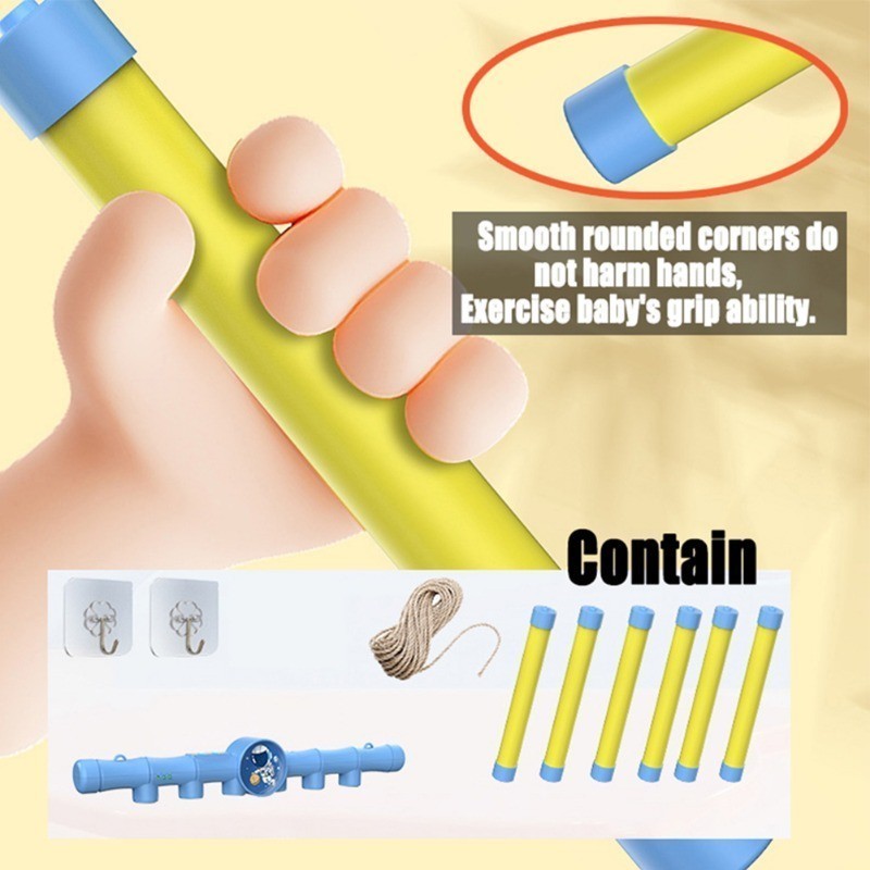 Stick Game Toys for Kids Reaction Parent-Child Challenge Falling Sticks ...