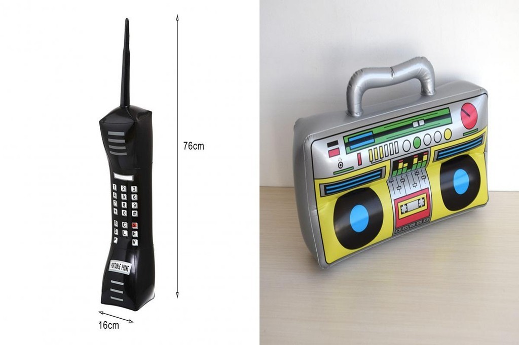 Retro Inflatable Radio Toy Inflatable Portable Phone Toy Retro Portable ...