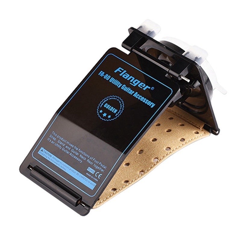 Flanger FA-80 Practical Utility Guitar Accessory Footstool Strap Neck ...