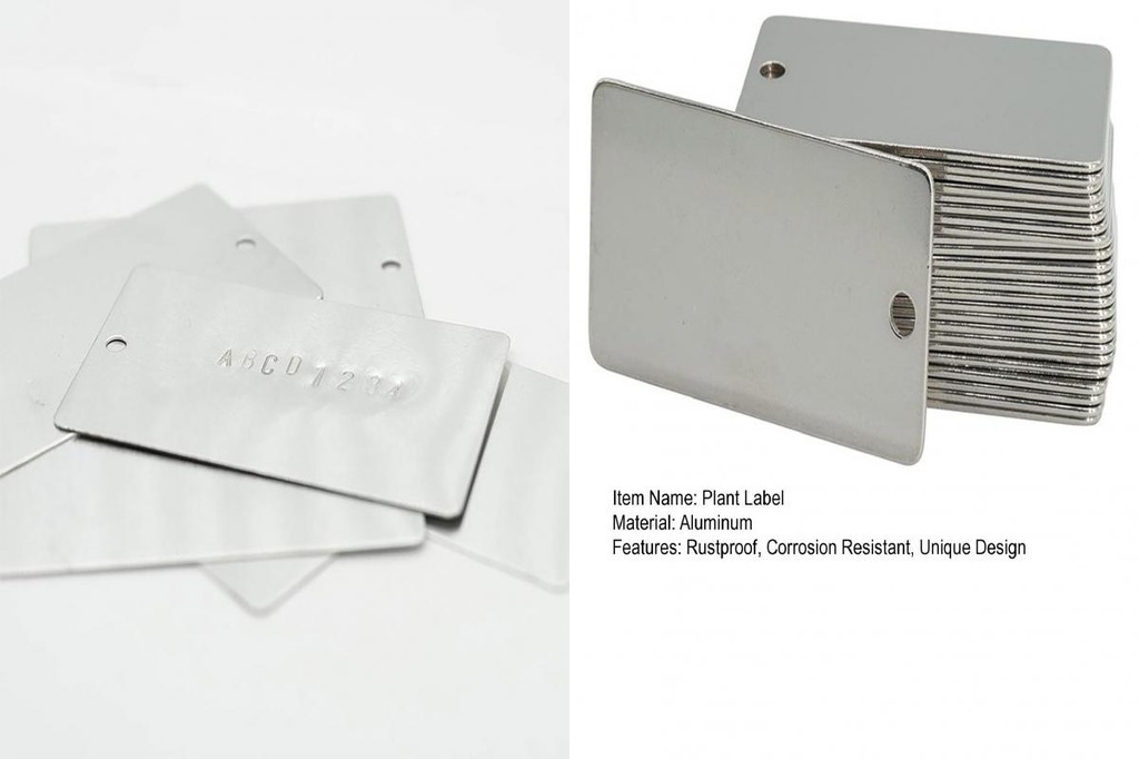 [Ready stock] Metal Plant Labels Plant Labels 50pcs Aluminum Plant Tags ...