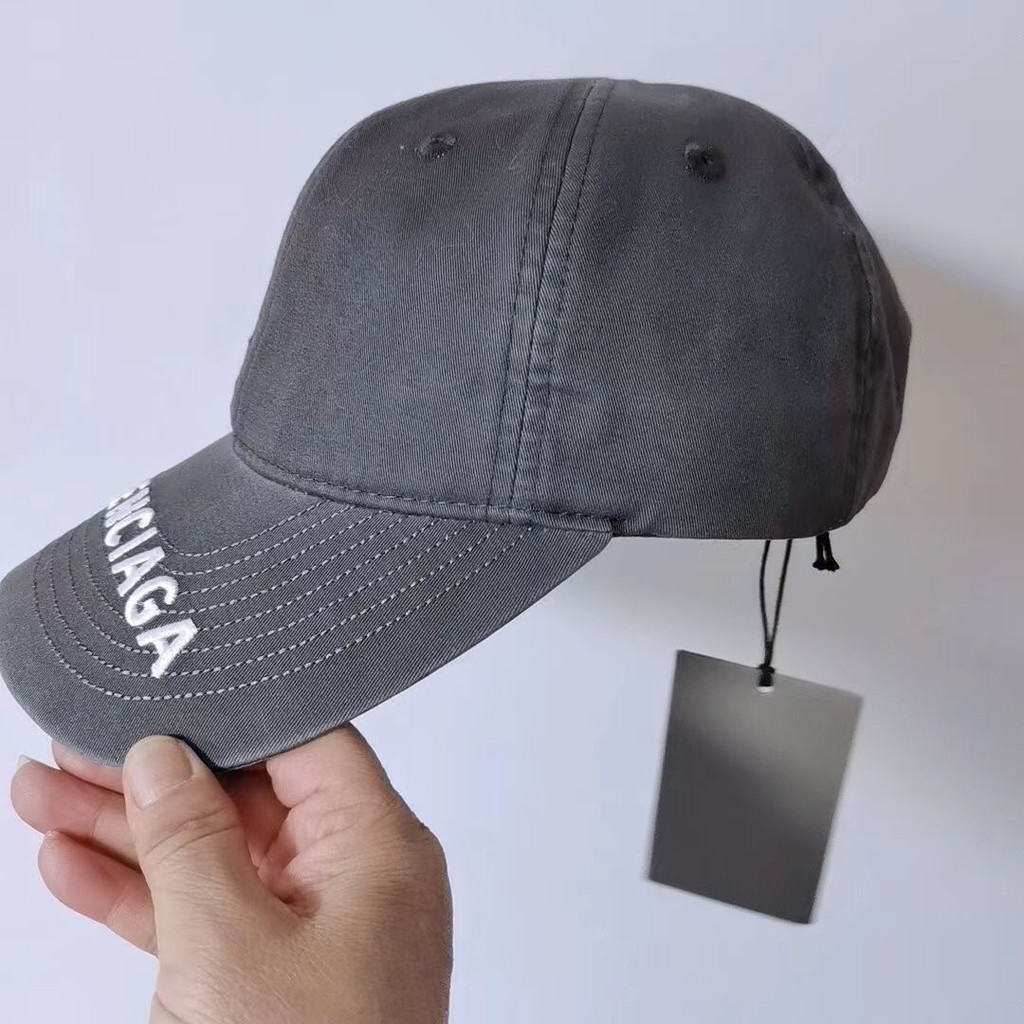 Balenciaga New Paris Hat Lettering Face Display Versatile Outdoor Sun ...