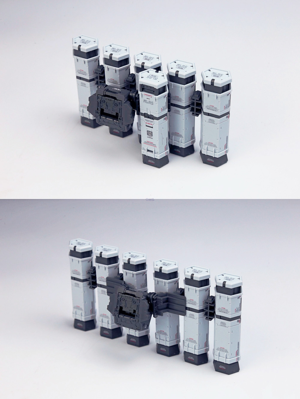 Solomon 1/100 Physalis Backpack-MLRS & Transparent Armor ONLY 酸浆果 MLRS ...