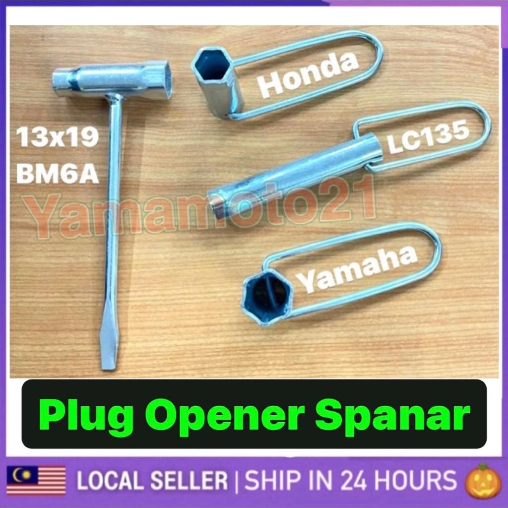 Spanner Spark PLUG BOX Opener Honda EX5 C70 Kriss Wave Dash RS150 Yamaha RXZ Y125 LC135 Y15 Y16 ...