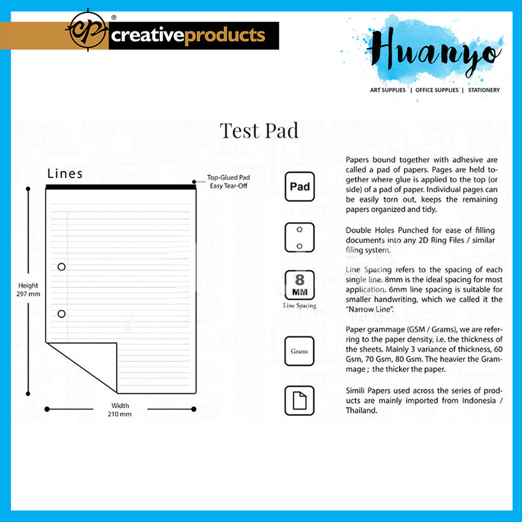CP Exam Sheet Loose Foolscap Paper A4 Pack ( 70 / 80 /100gsm, 50 / 70 ...