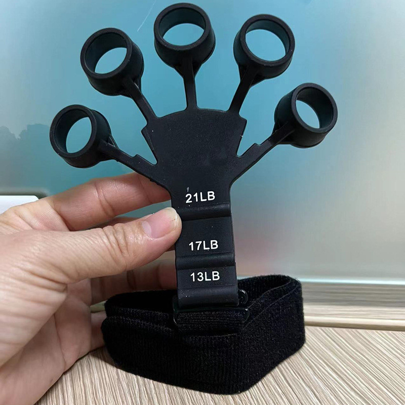 Forearm Strength Muscle Recovery Workout Gripper Fitness Gym Exerciser ...