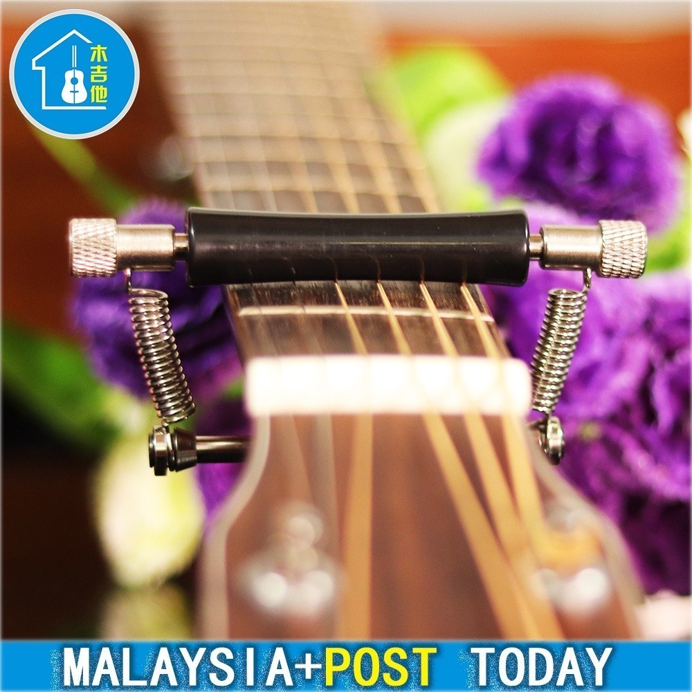 【Fast delivery】 Guitar Rolling Capo Slide Easy Tuning Capo for 6 String ...
