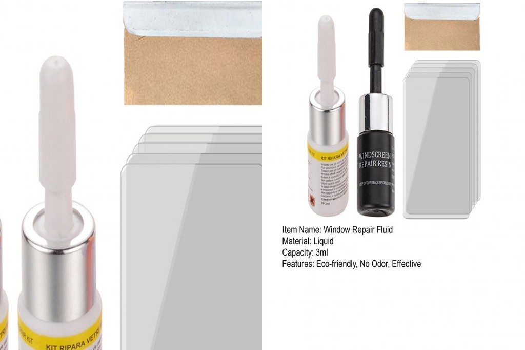 SDRU Car Window Glass Liquid Easy to Use Windshield Crack Repair Kit ...