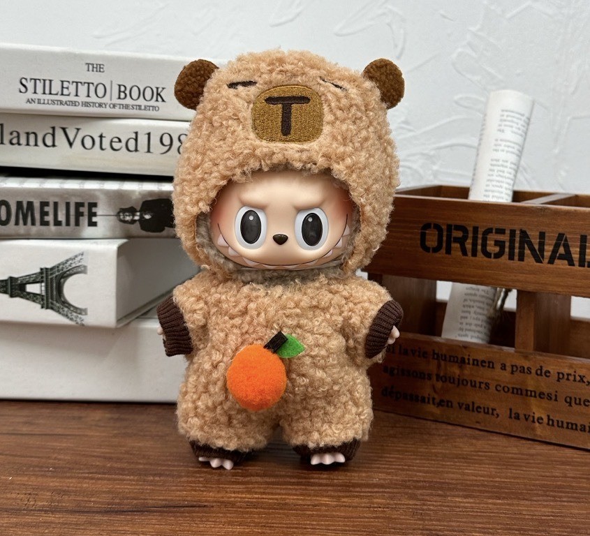 For 17cm Labubu V1 V2 V3 Plush Toy Clothing Set Labubu Outfit ...