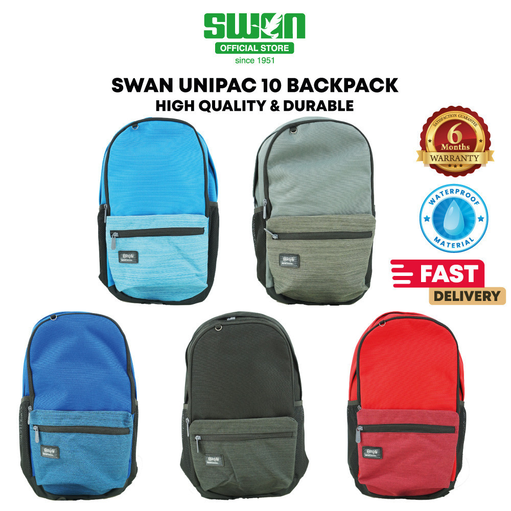 SWAN Unipac 10 Backpack,School Backpack/Beg Sekolah With Personalised ...