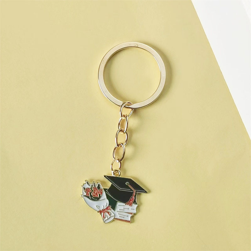 Doctoral Hat Keychain for Graduation Season Exam Blessing Gifts ...