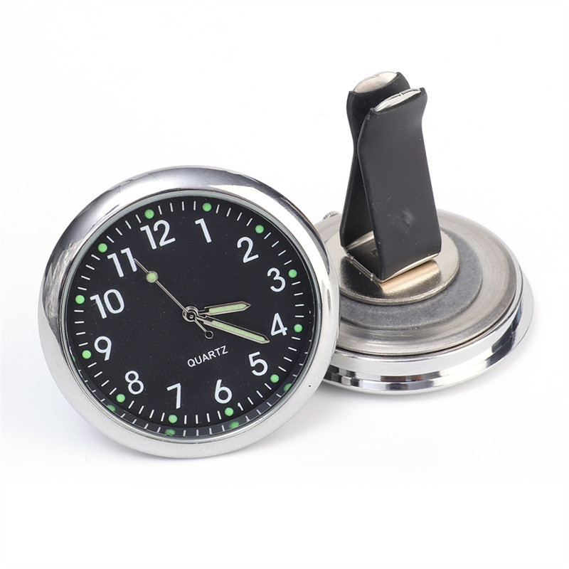 Car Mounted Air Outlet Clock,Mini Quartz Car Dashboard Clock,Stick on ...