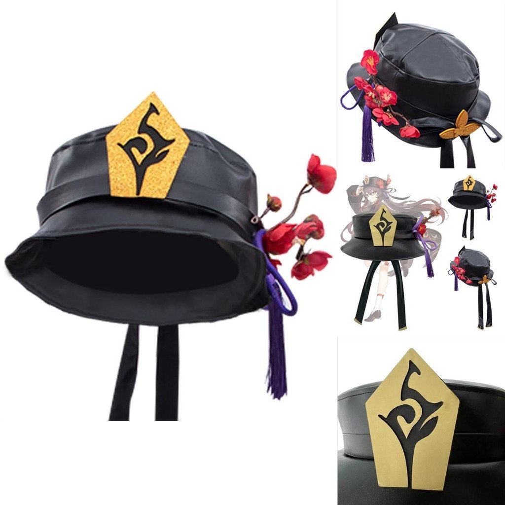 And Elegant Distinctive Top Hat For Genshin Impact Hu Tao And ...