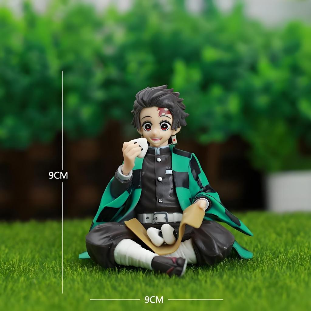 Demon Slayer Kimetsu No Yaiba Sitting Position Rice Ball 10cm Anime ...