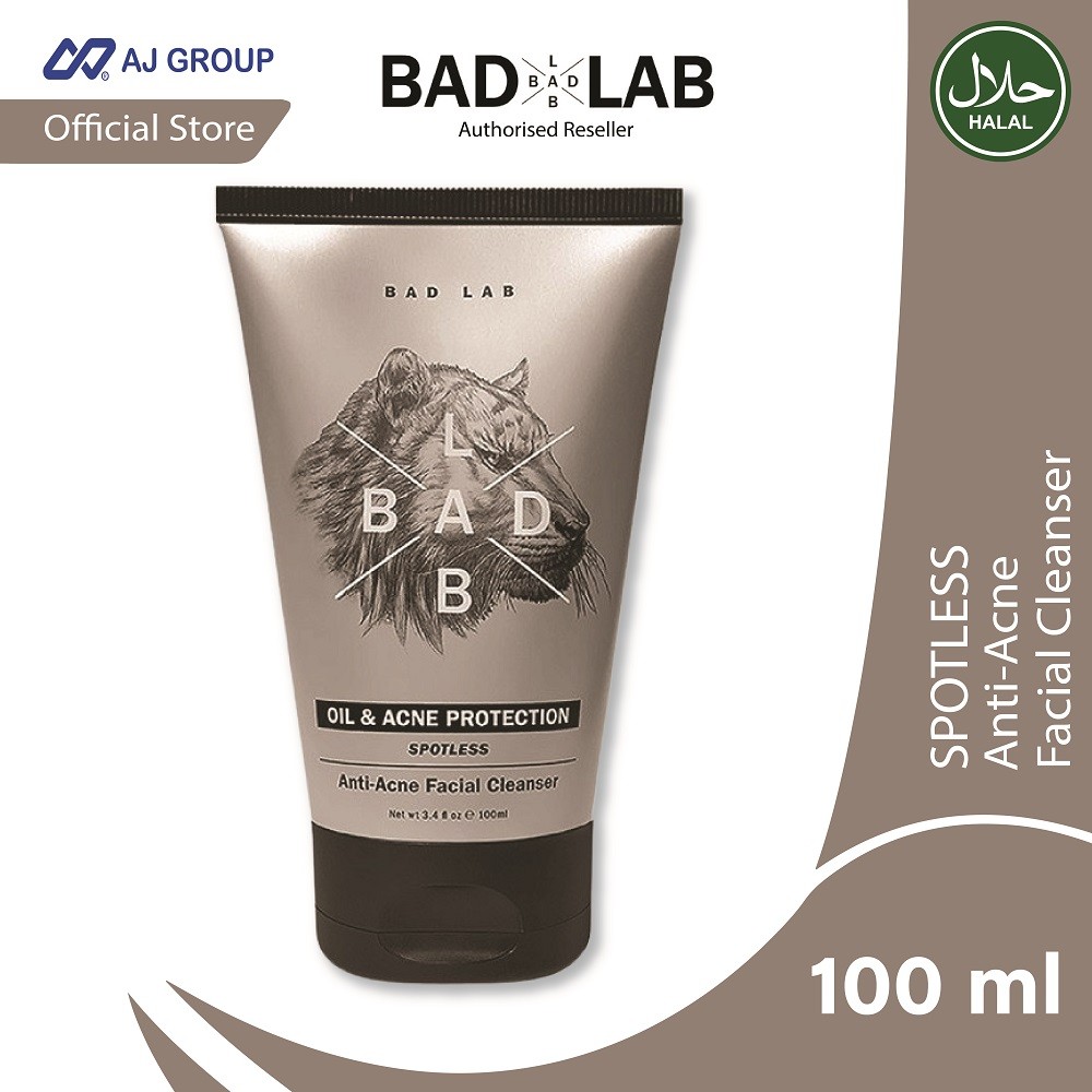 Bad Lab Spotless Anti-Acne Control Facial Cleanser (100ml) | Shopee ...