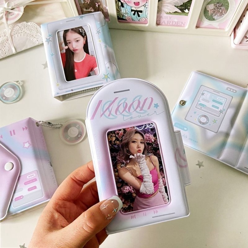 Envelope Shaped Cardholder Mini Hanging Photo Albums Cute Idol Cards ...