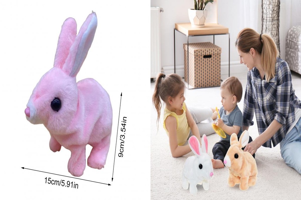 Lingoer| Jumping Rabbit Toy Rabbit Toy Electric Rabbit Toy for Toddlers ...