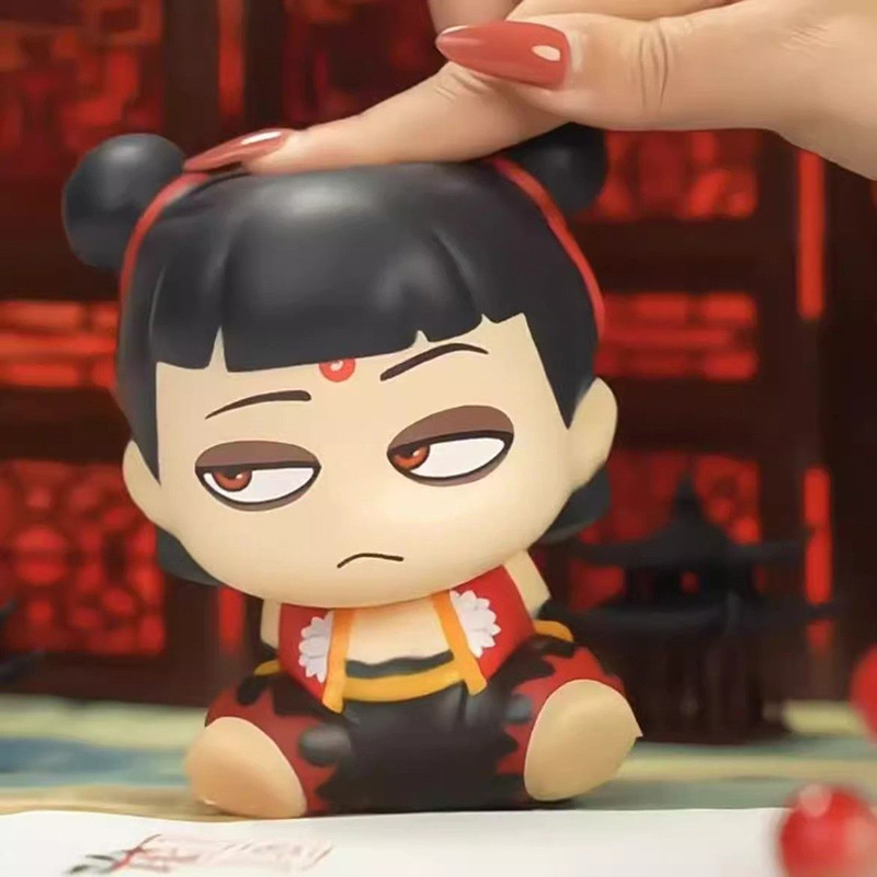 Cute Nezha Relief Squeeze Toy Lovely Aobing Kids Squeezing Toys Doll ...