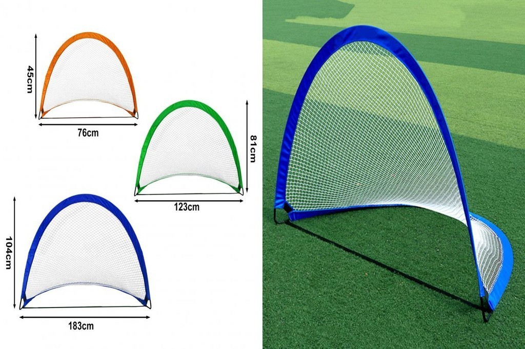 Adria- Removable Football Goal Movable Soccer Goal Net Foldable Soccer ...