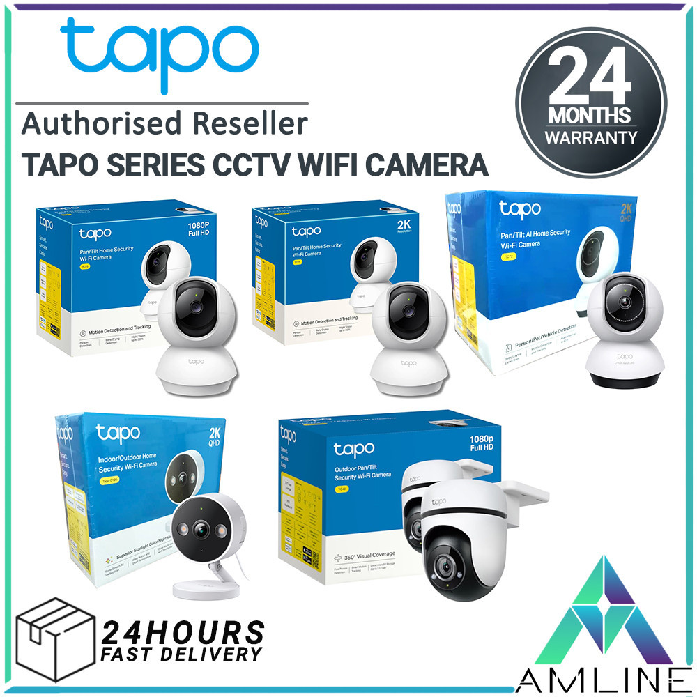 TP-Link Tapo TC70 TC71 TC72 TC40 C120 4Indoor / Outdoor ONVIF WiFi ...