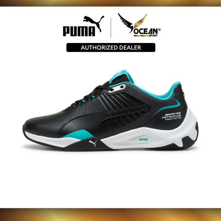 PUMA Unisex Mapf1 Kart Cat Nitro Puma Sports Casual Sneakers (Black ...