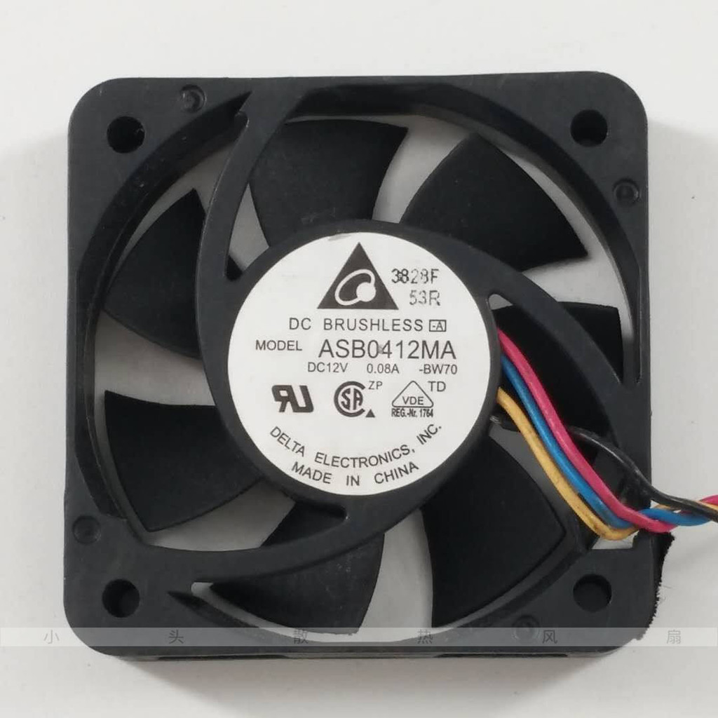 Delta ASB0412MA 12V 0.08A 4CM 4010 North South Bridge Silent Switch Graphics Card Cooling Fan ...