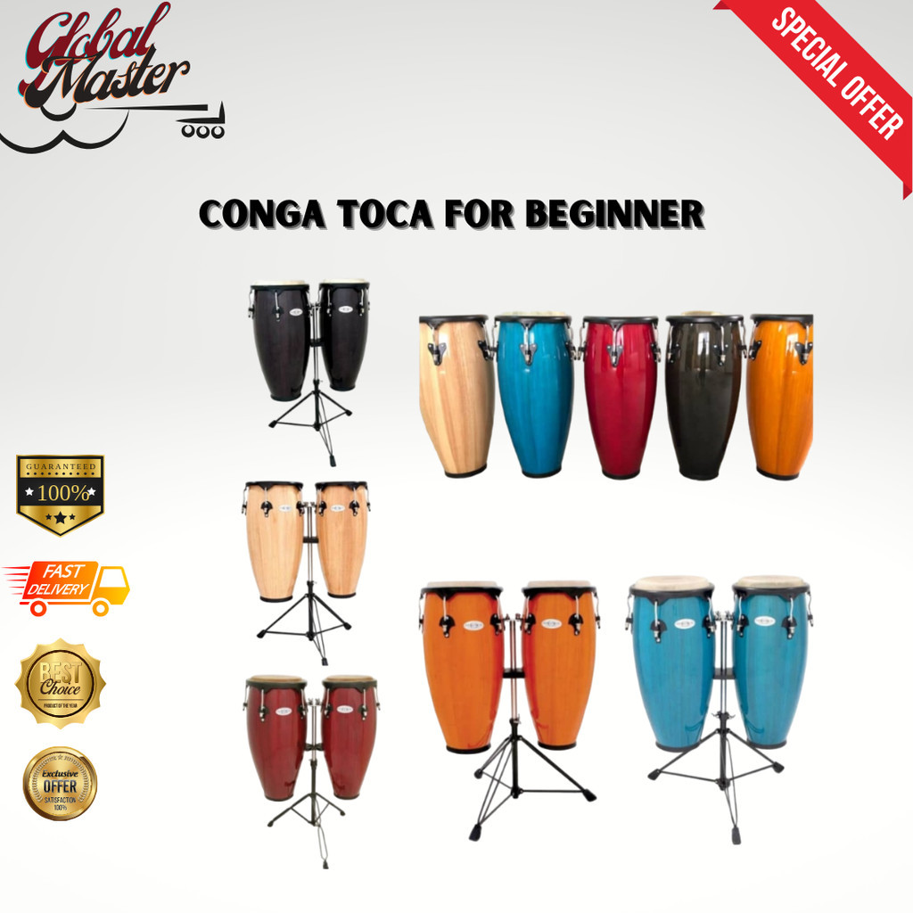 CONGA TOCA SYNERGY 10” & 11” – SET UNTUK PEMULA | Shopee Malaysia