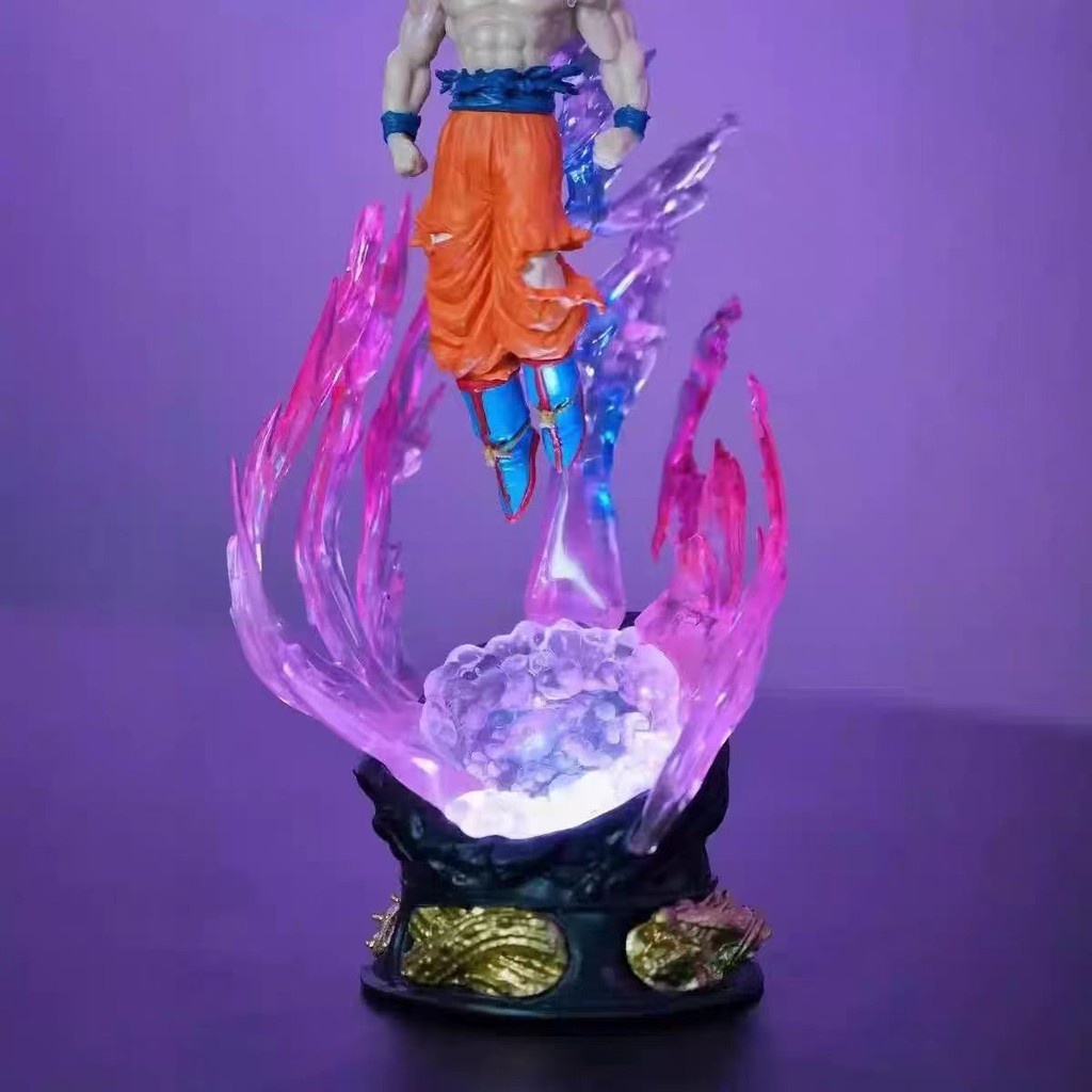 Dragon Ball Super GK Son Goku Ultra Instinct Light Up Figure Statue ...