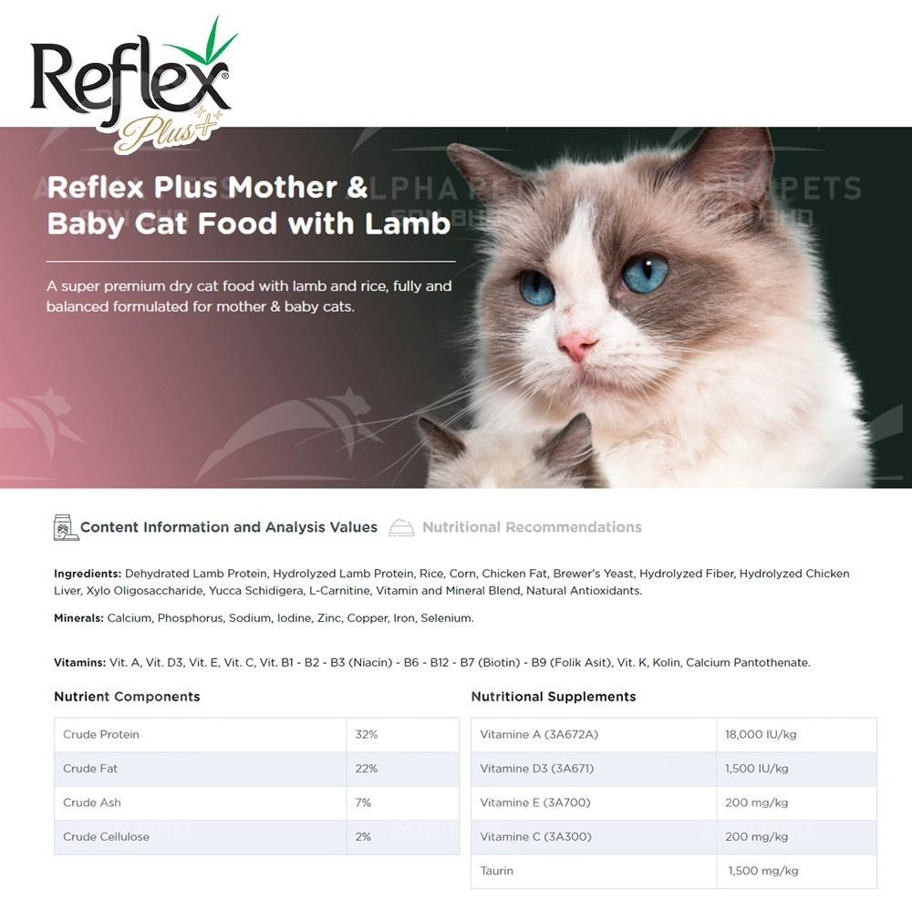 POODEE Reflex Plus Urinary Reflex Cat Food Reflex Kitten Food Kibbles ...
