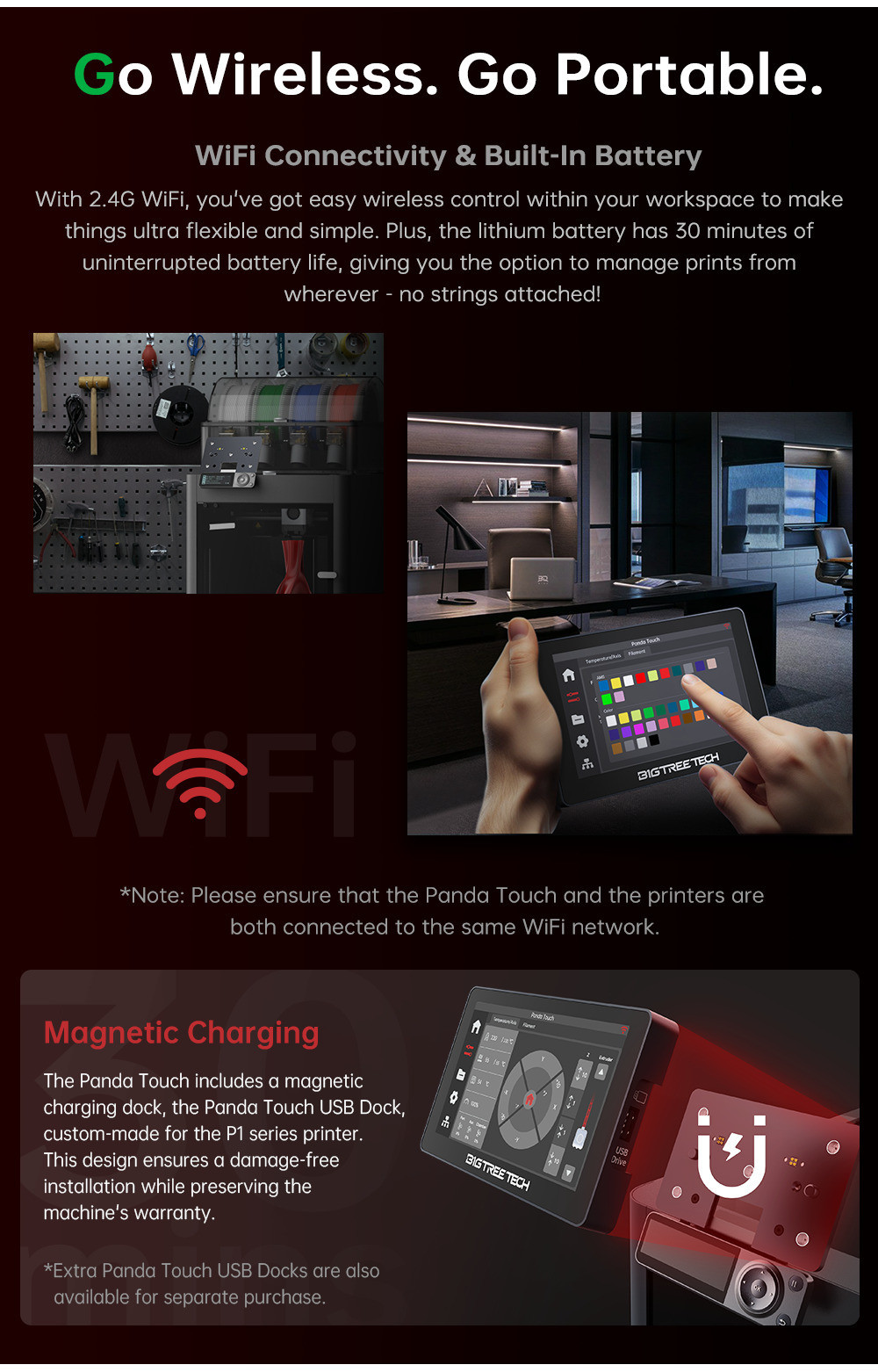 BIGTREETECH Panda Touch V1.0, 5Inch Interactive Display Multi-Printer ...