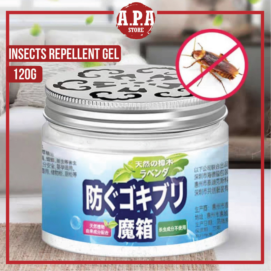 APA Anti Mosquito Repellent Gel Insects Ants Cockroach Natural Herbs ...