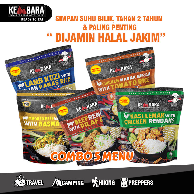 Kembara Meal Signature & Premium Combo 5 Menu (READY-TO-EAT) | Shopee Malaysia