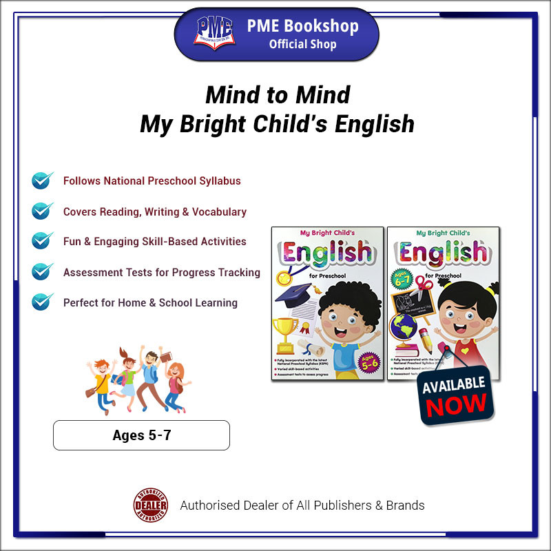 【PME Bookshop】 Mind To Mind: My Bright Child's English for Preschool ...