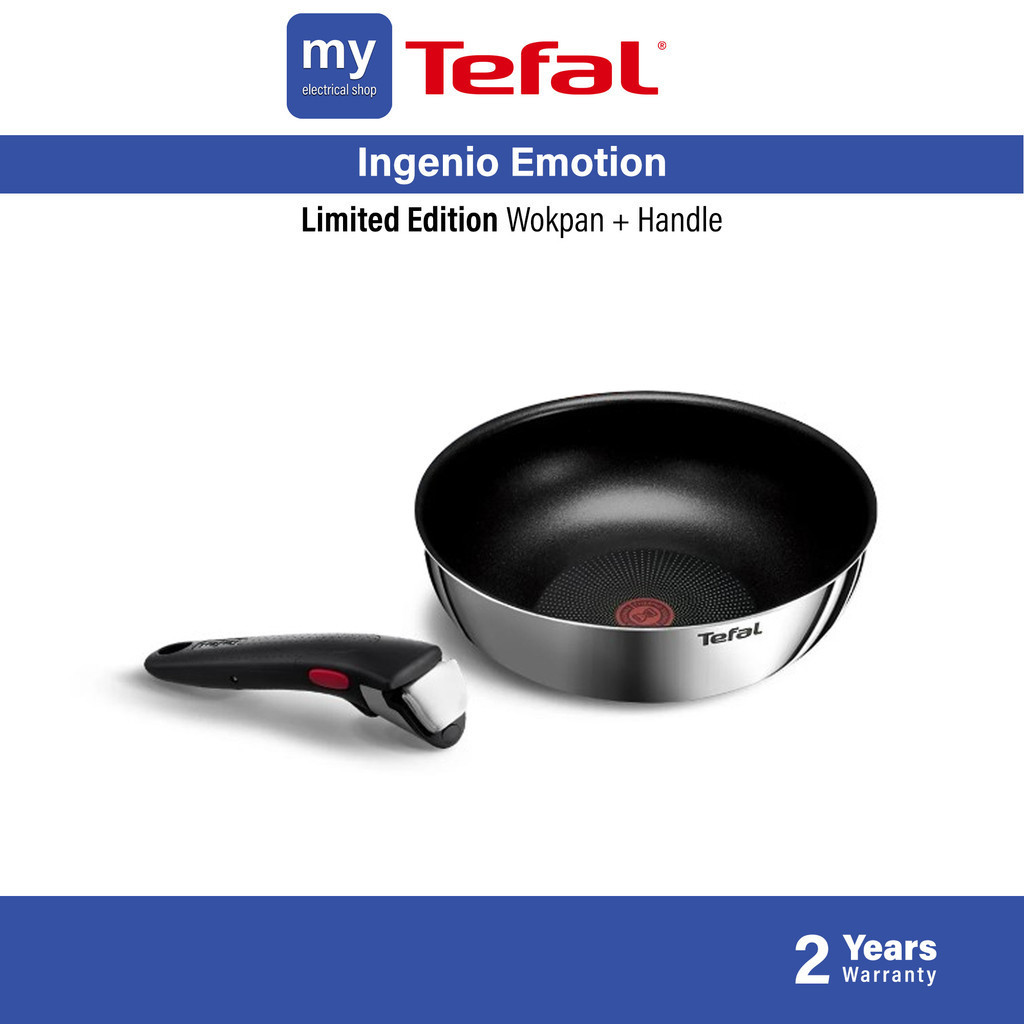 Tefal Ingenio Emotion Wokpan + Handle L8977774 | Shopee Malaysia
