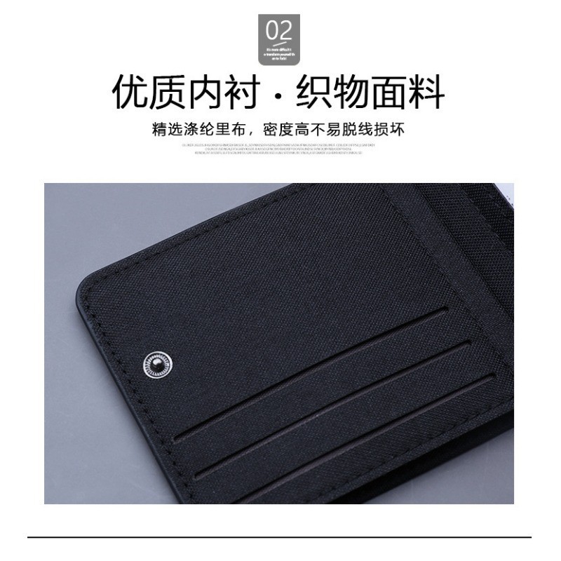 New ONE PIECE Canvas wallet Luffy Zoro wallet Foldable portable anime ...