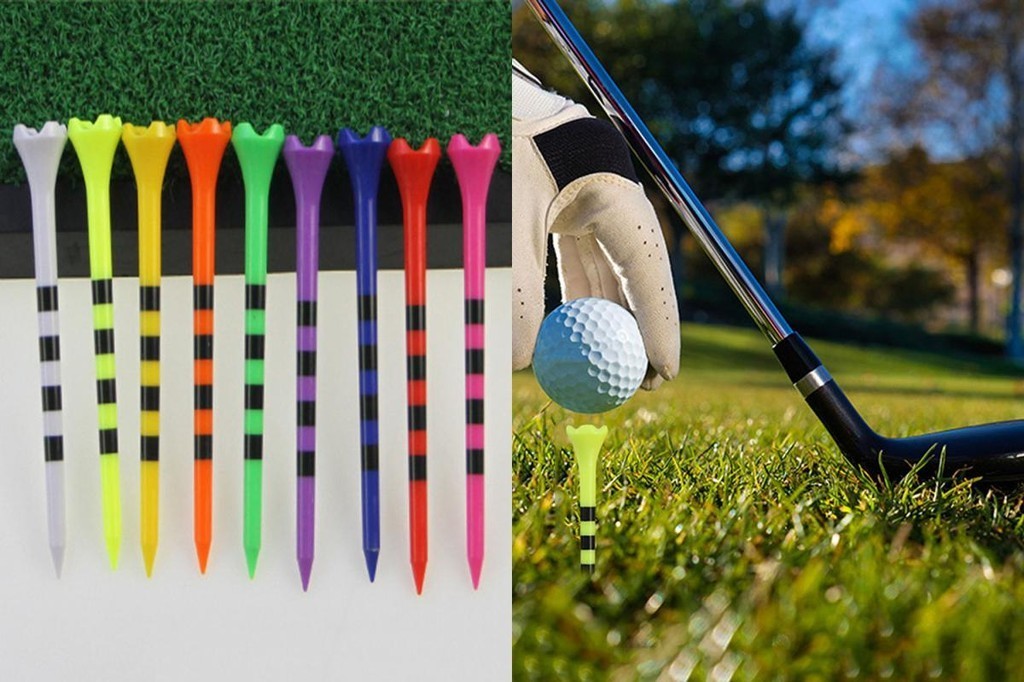 [FM] Adjustable Golf Tee Tough Plastic Golf Tee Adjustable Height Golf ...