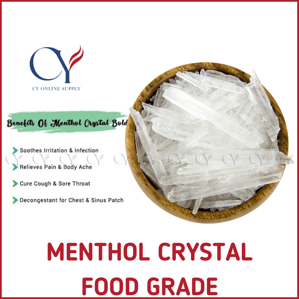 MENTHOL CRYSTAL 1KG | 500G | 薄荷醇 | Shopee Malaysia