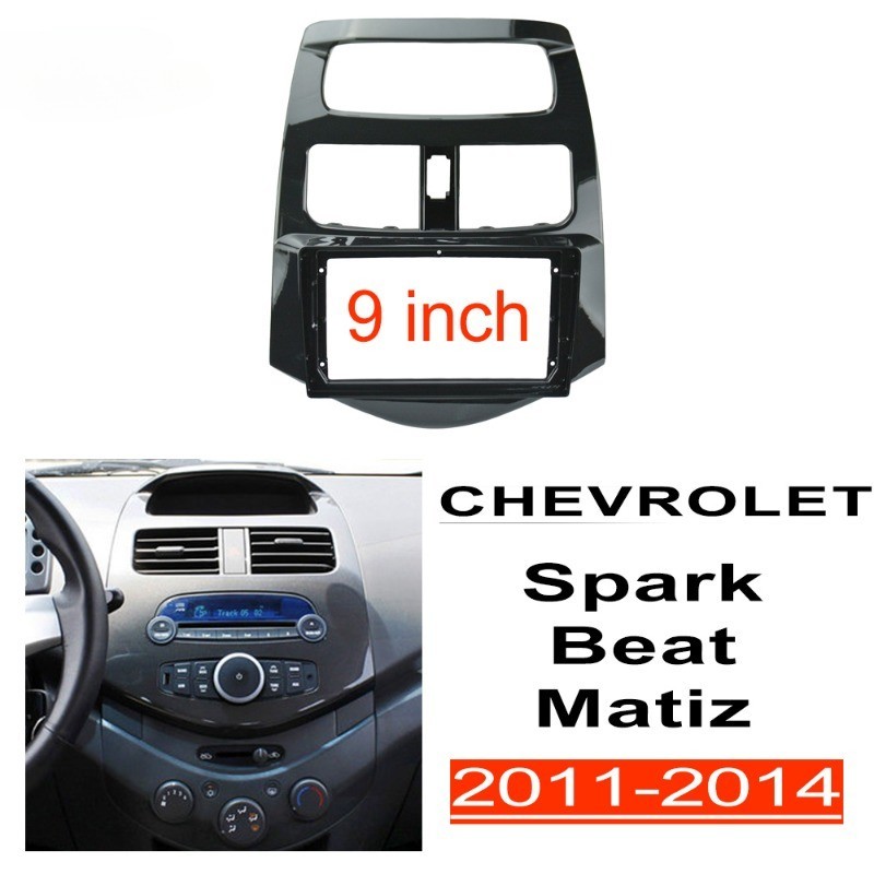 LT Honxun player facia plate 2din stereo center panel fit for Chevy ...