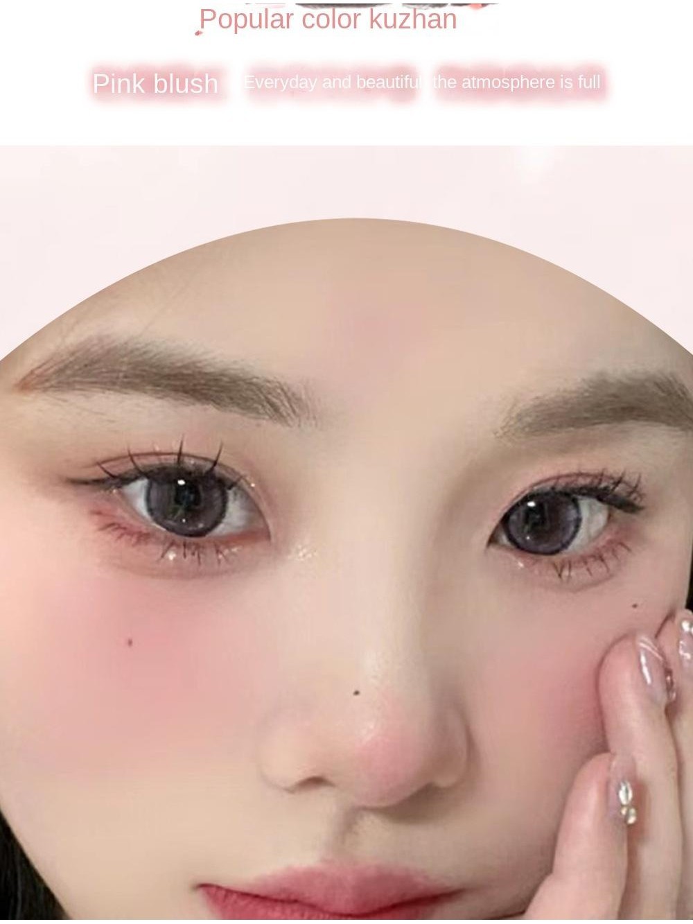 Sponge Blush Stick, Portable Powder Blusher, Easy To Use, Facial Makeup ...