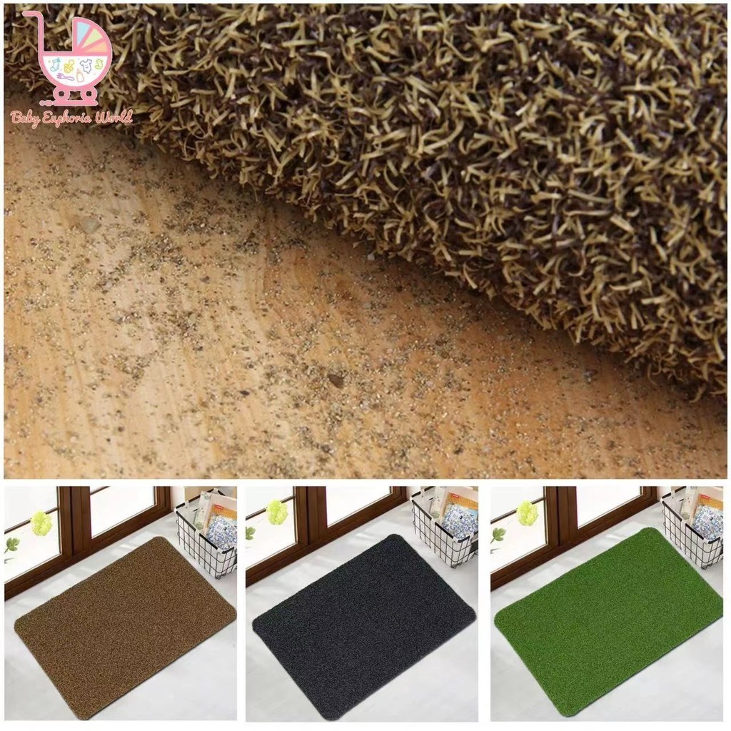 Step Mat Scraping Mud Door Mats TPR Rubber Non Slip Washable Carpet ...