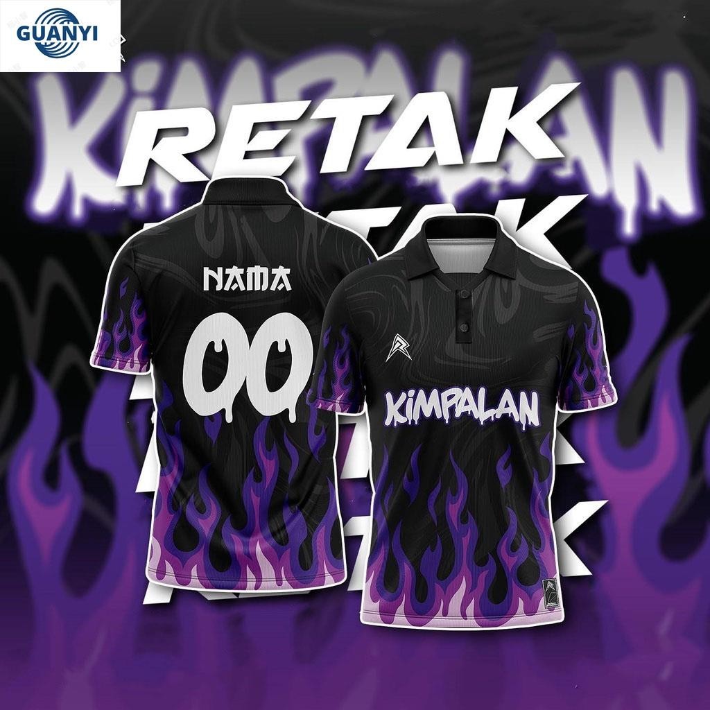 【Free Custom 】Homebois X Bunkface Jersey 2024 Baju Vespa Retro Collar ...