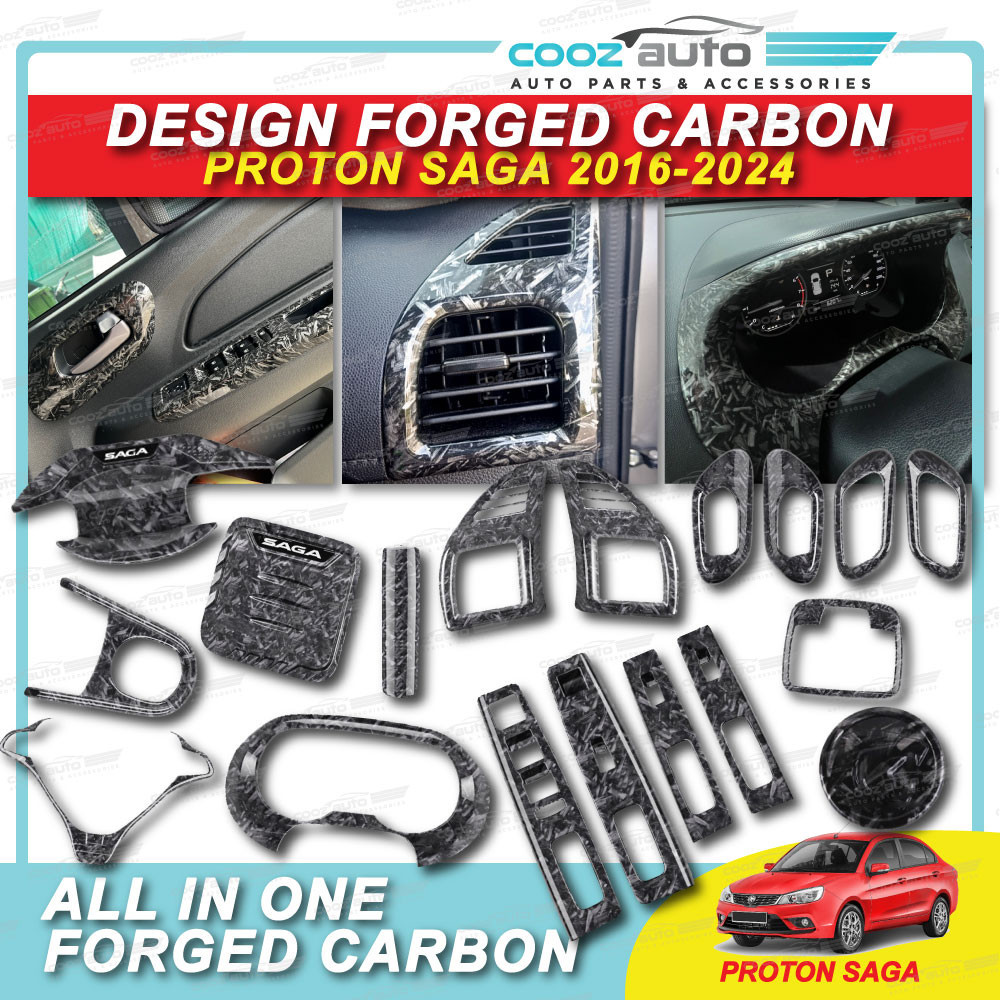 Car Proton Saga VVT MC1 MC2 2016 - 2025 VVT Forged Carbon Bowl Handle ...