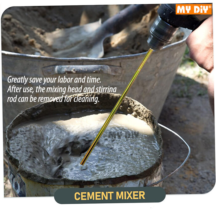 MYDIYHOMEDEPOT - 24inch SDS Heavy Duty Paint Mixer Rod Bar Cement ...