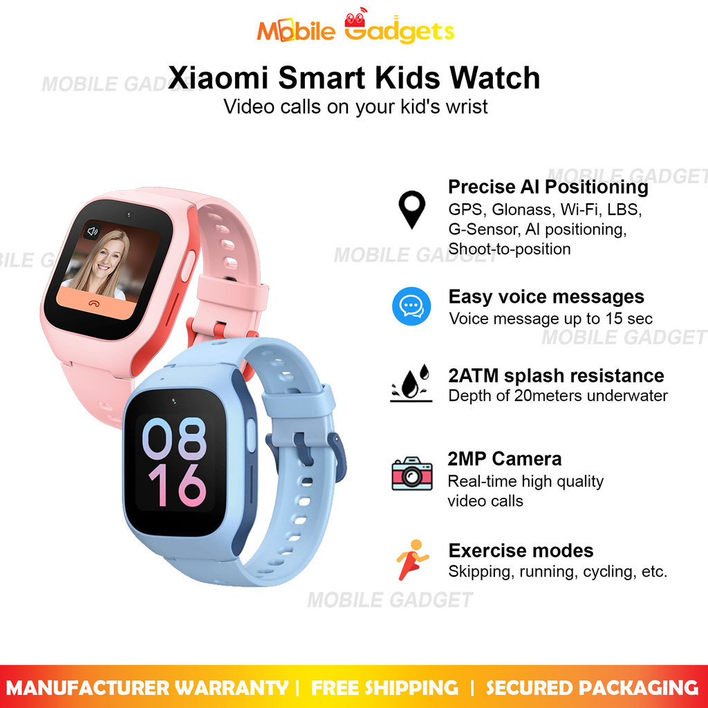 Xiaomi Smart Kids Watch | Original Malaysia New Set | Shopee Malaysia