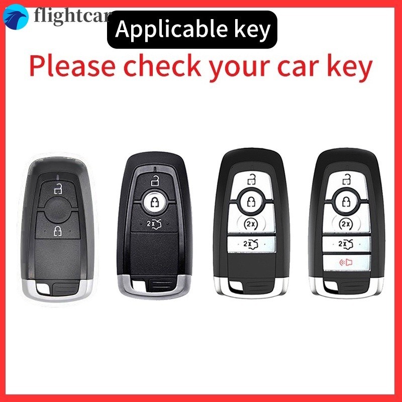 （FT）6D Zinc alloy Key Cover For Ford New Ranger Wildtrak Ranger Sport ...