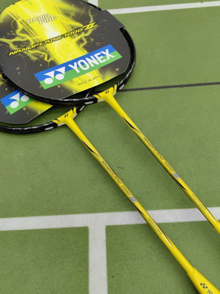 YONEX Badminton Racket NF1000Z YONEX NANOFLARE 1000Z Badminton Racket Full Carbon Ultra-light ...