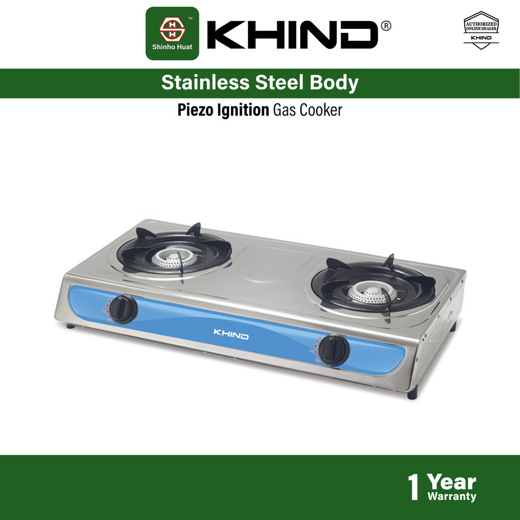 Khind Piezo Ignition Gas Cooker GC1710 | Shopee Malaysia