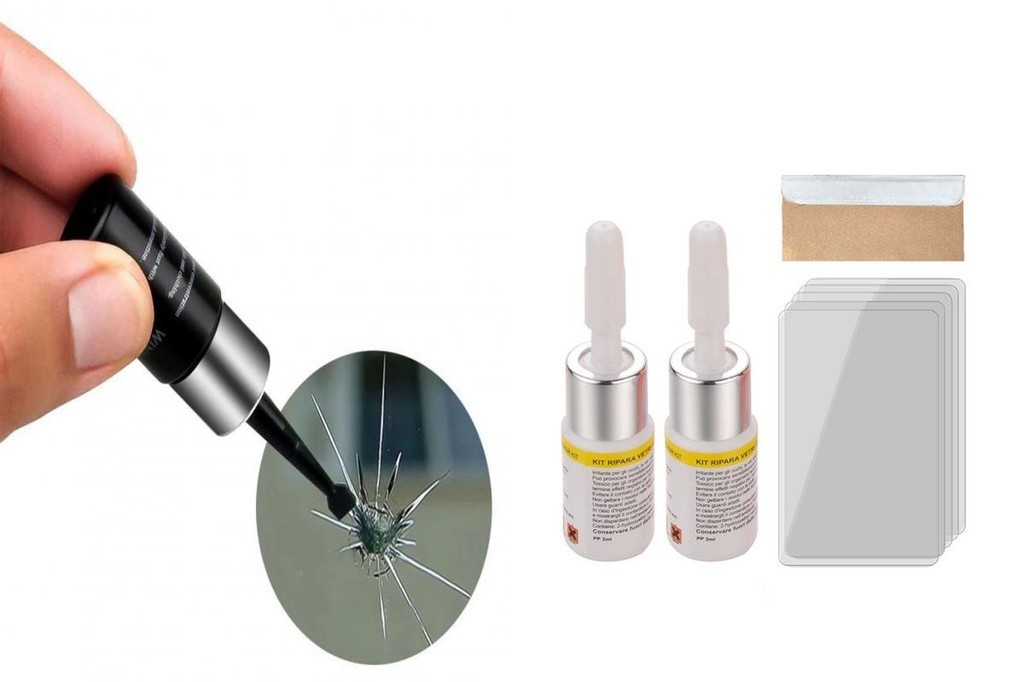 SDRU Car Window Glass Liquid Easy to Use Windshield Crack Repair Kit ...